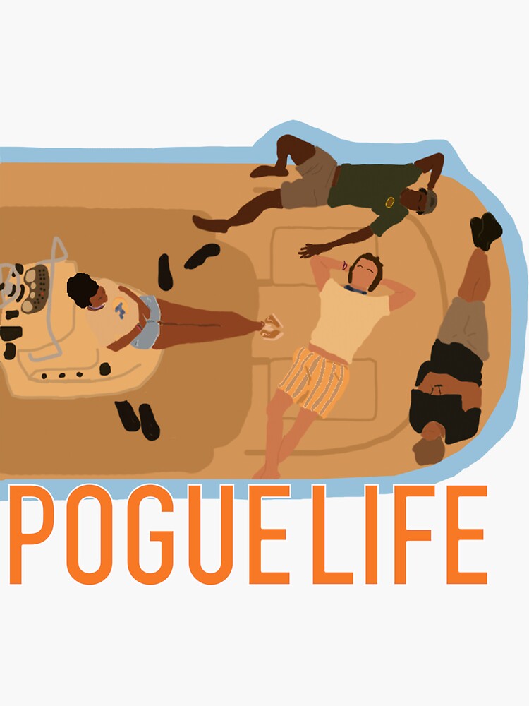 "outer banks: pogue life " Sticker for Sale by avaem | Redbubble