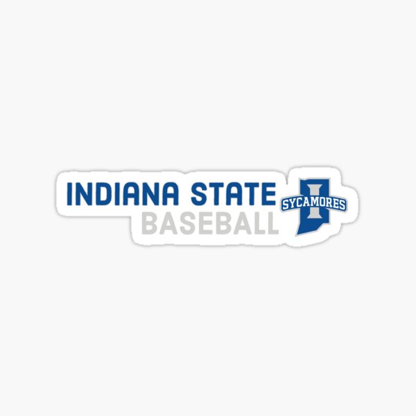 "ISU Baseball - Indiana State" Sticker by hannah71124 | Redbubble