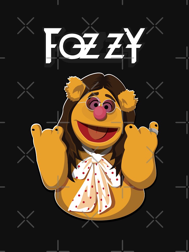 "Fozzy - Fozzie Muppet as Rockstar " Essential T-Shirt for Sale by ...