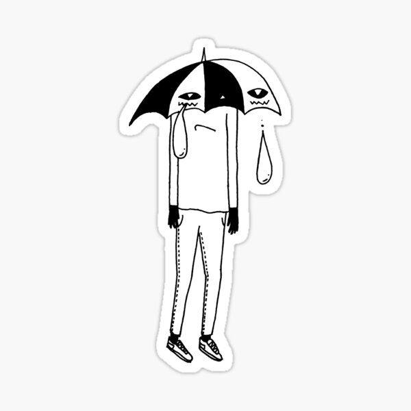 "Sad Boi" Sticker by defuma | Redbubble