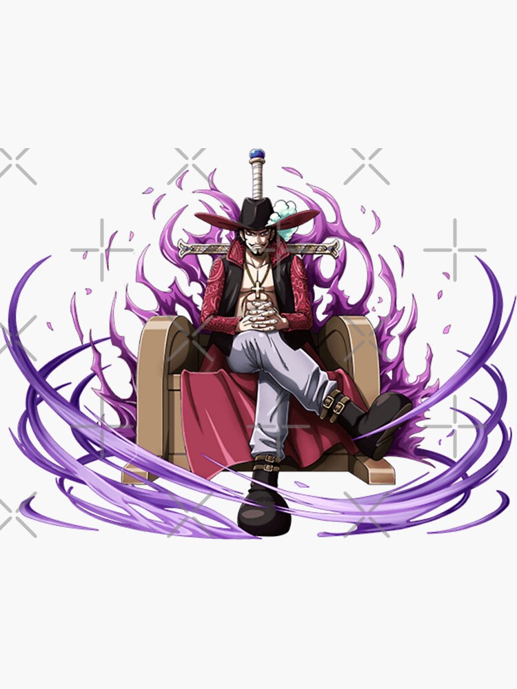 "Mihawk" Sticker by Mattfly86 | Redbubble