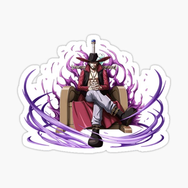 "Mihawk" Sticker by Mattfly86 | Redbubble