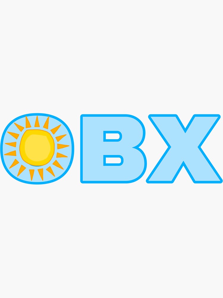 "Outerbanks OBX logo " Sticker for Sale by chl033 | Redbubble