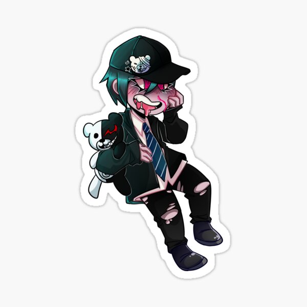 "pre game shuichi" Sticker by arstygarbage | Redbubble
