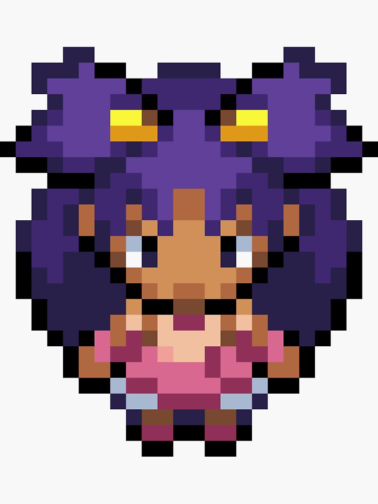 "Iris Overworld Sprite" Sticker for Sale by fourfourfour | Redbubble