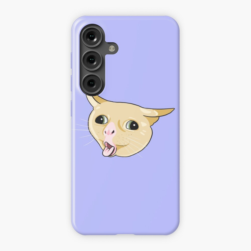 "Coughing Cat" Sticker for Sale by peachgummibearz | Redbubble