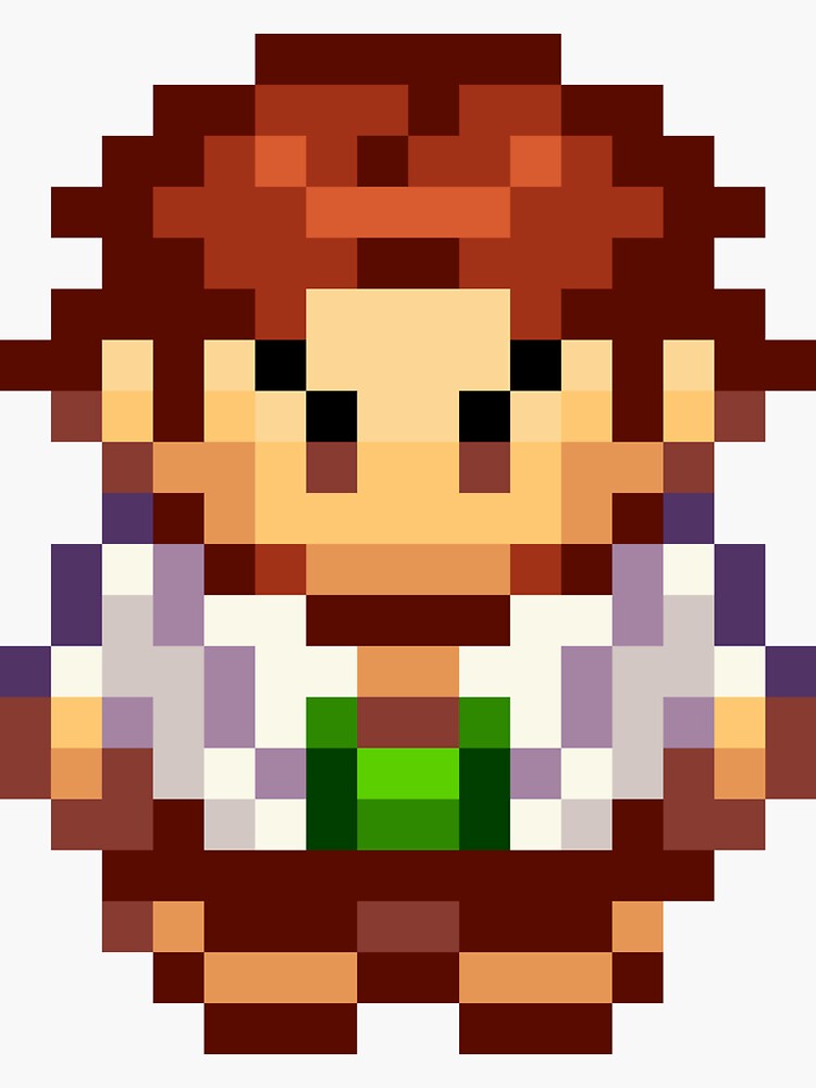 "Professor Birch Overworld Sprite" Sticker for Sale by fourfourfour ...