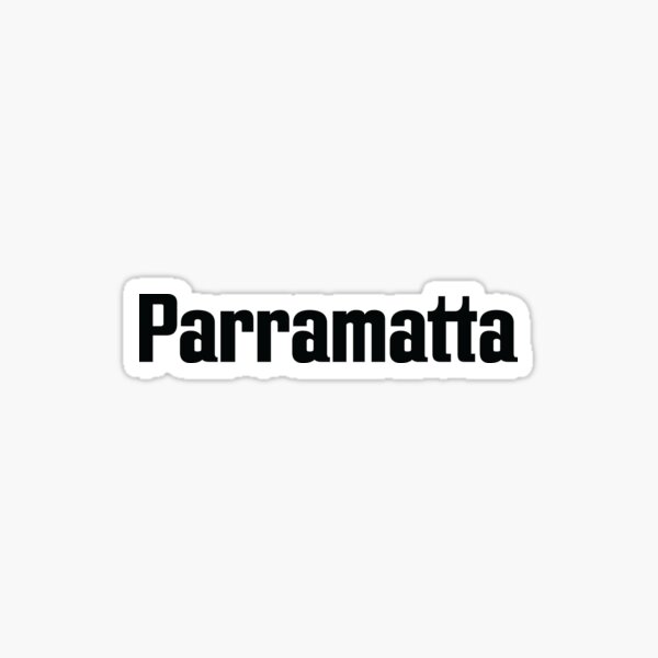 "Parramatta Australian Suburb" Sticker by ProjectX23 | Redbubble