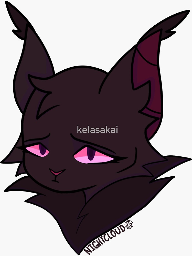 "Nightcloud" Sticker for Sale by kelasakai | Redbubble
