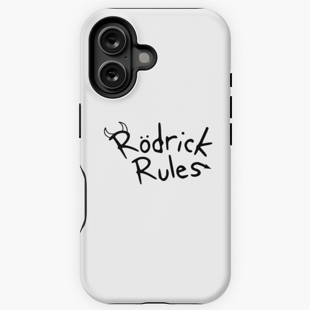 "Rodrick Rules" Sticker for Sale by Claire Hansen | Redbubble
