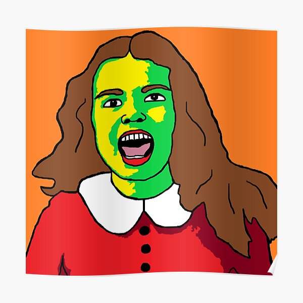 "Veruca Salt" Poster for Sale by meggykins37 | Redbubble