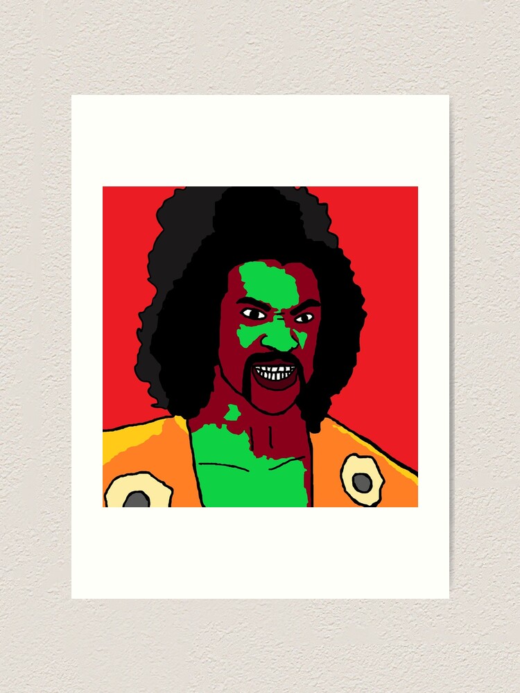 Sho Nuff Art Print For Sale By Meggykins37 Redbubble