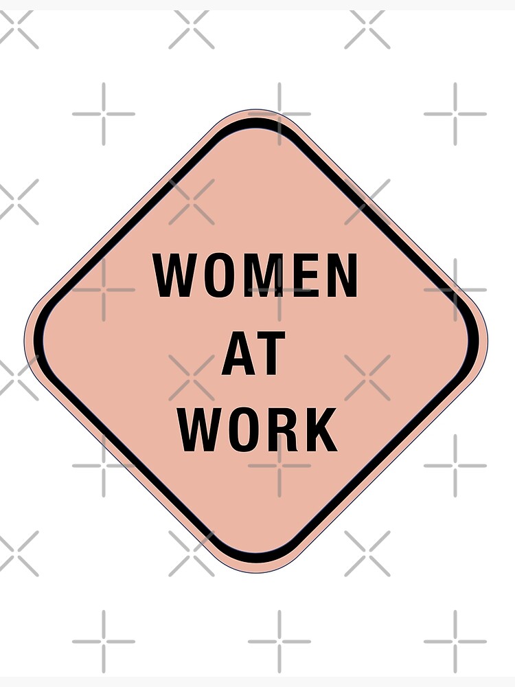 "Women at Work in Pink" Poster by NoLongerSlaves | Redbubble