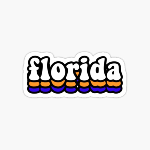 "uf" Sticker for Sale by collegeacc | Redbubble