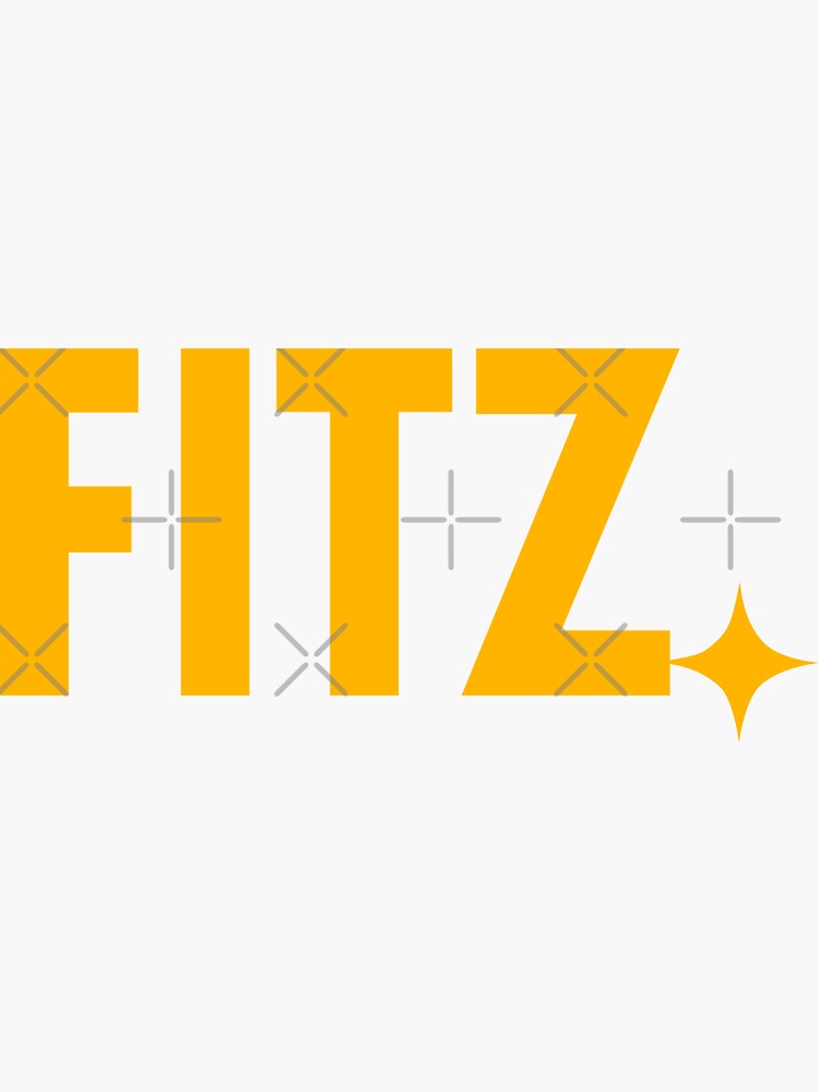"Fitz (*ORIGINAL DESIGN*)" Sticker by crowbarr | Redbubble