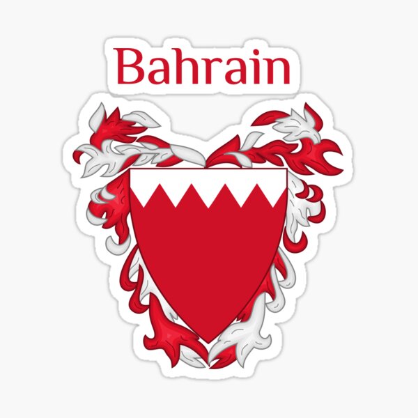 "Bahrain" Sticker by AmrMualla | Redbubble
