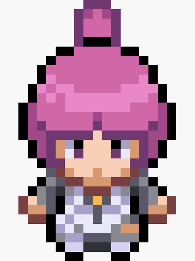 Pegatina «Sprite de Jupiter Overworld» de fourfourfour | Redbubble
