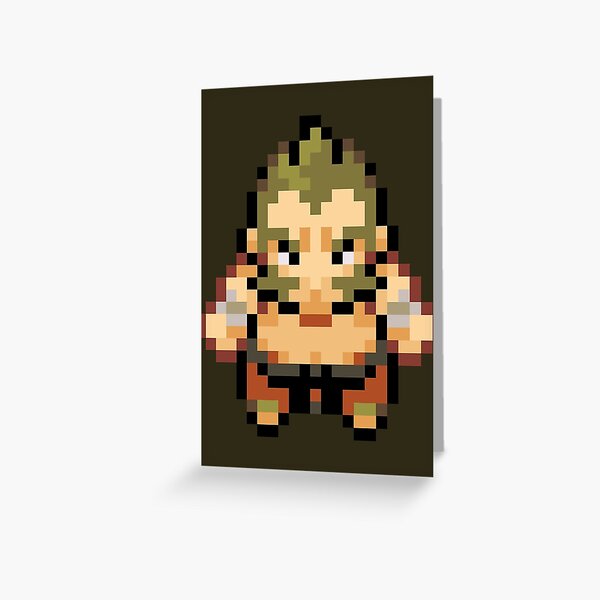 "Chuck Overworld Sprite" Greeting Card by fourfourfour | Redbubble