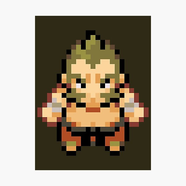 "Chuck Overworld Sprite" Fotodruck von fourfourfour | Redbubble