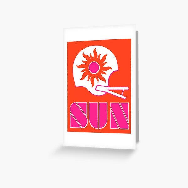 "Southern California Sun Logo Vintage Football World Football League ...