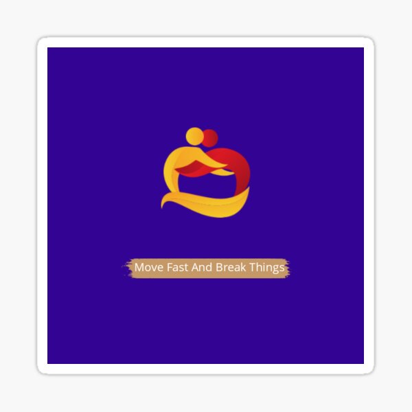 "Best logo of trending" Sticker by Rajesh999 | Redbubble