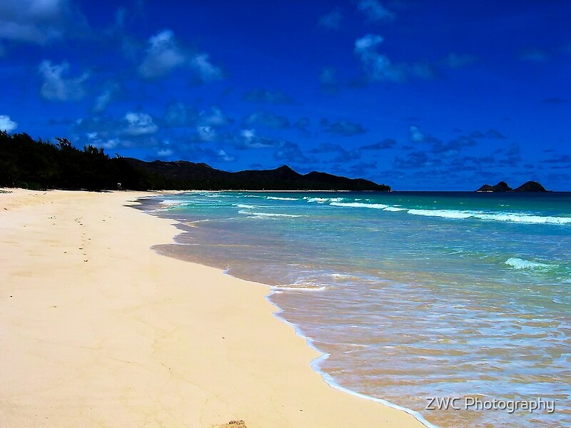"Bellows Beach (Oahu) II" by ZWC Photography | Redbubble