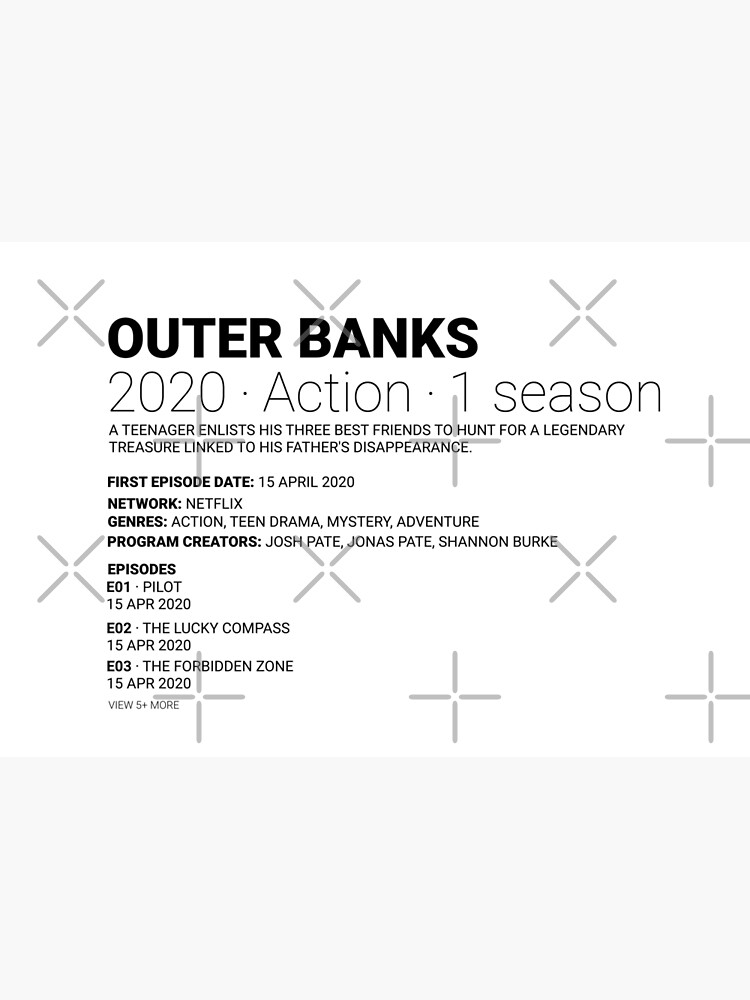 "Outer Banks (obx) Movie Cast" Art Print by piyushsaini768 | Redbubble