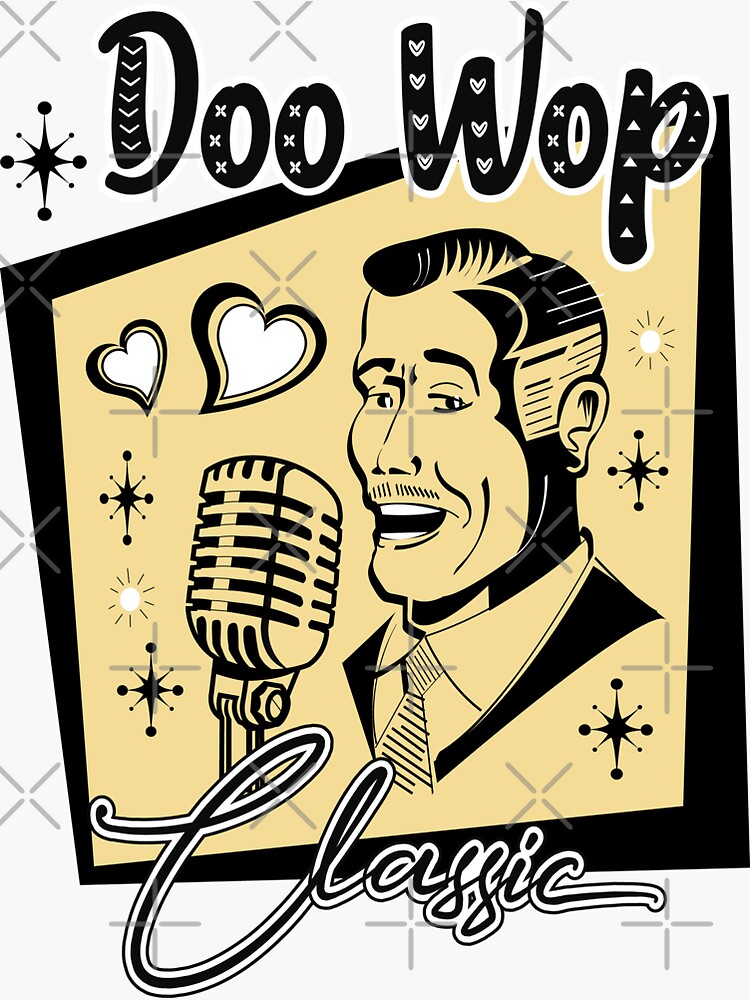 "Doo Wop 1950s Sock Hop Dance Party Classic Rock and Roll Retro ...