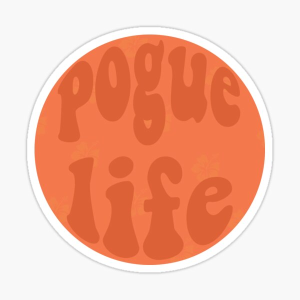 "pogue life" Sticker for Sale by disneysminnie | Redbubble