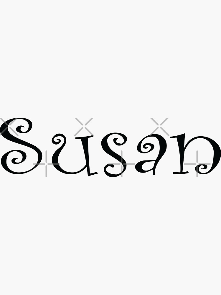 "Susan" Sticker by ProjectX23 | Redbubble