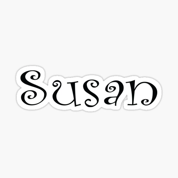 "Susan" Sticker by ProjectX23 | Redbubble
