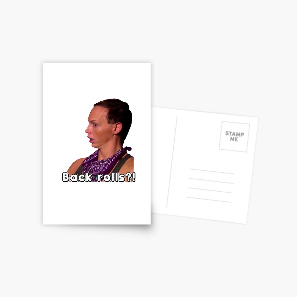 "Alyssa edwards back rolls meme" Postcard by SplendidArt | Redbubble