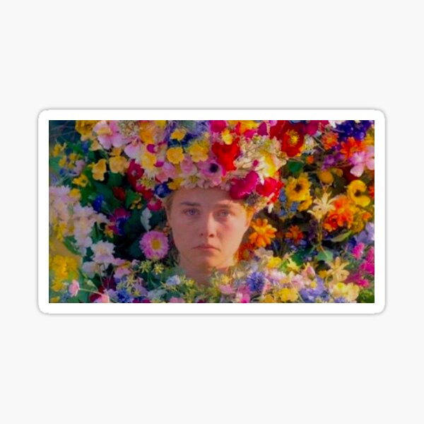 "midsommar" Sticker by kawaii-customs | Redbubble