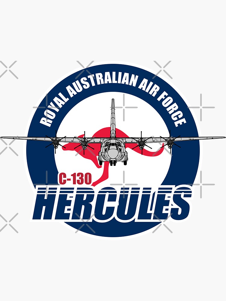 "C-130 Hercules RAAF" Sticker for Sale by StrongVlad | Redbubble
