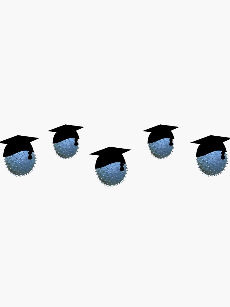 "Covid 19 Graduation" Sticker for Sale by sunil112-skv | Redbubble