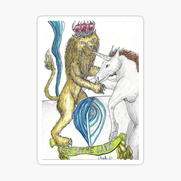 "Royal" Sticker by LukeMargetts | Redbubble
