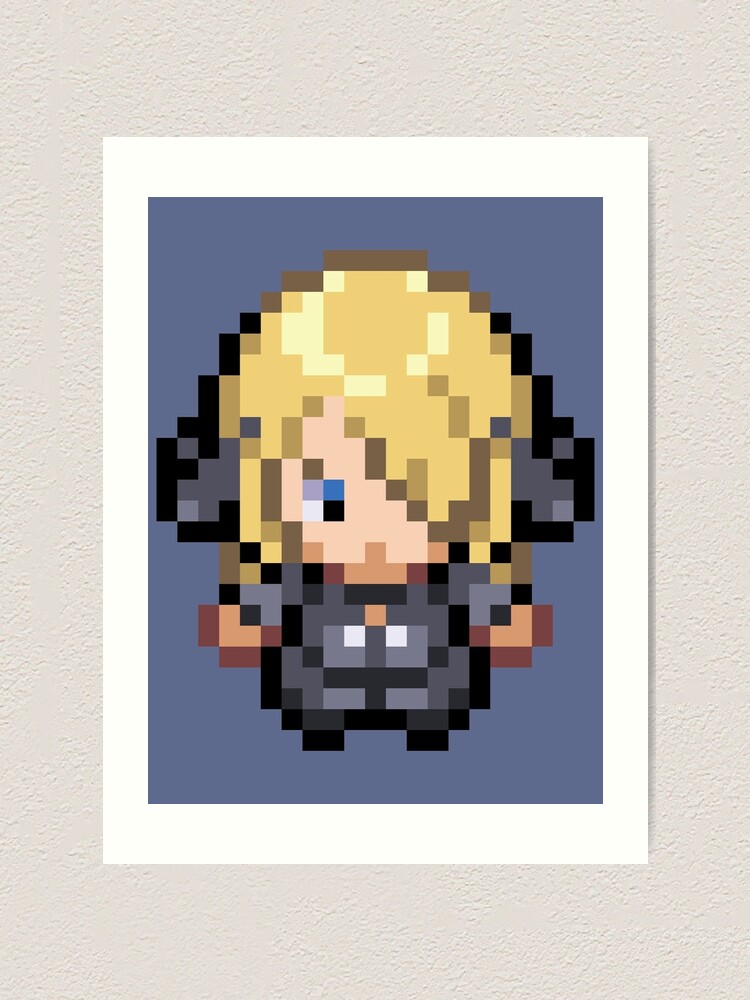"Cynthia Overworld Sprite" Art Print by fourfourfour | Redbubble