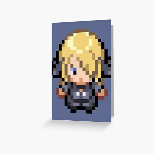 "Cynthia Overworld Sprite" Greeting Card by fourfourfour | Redbubble