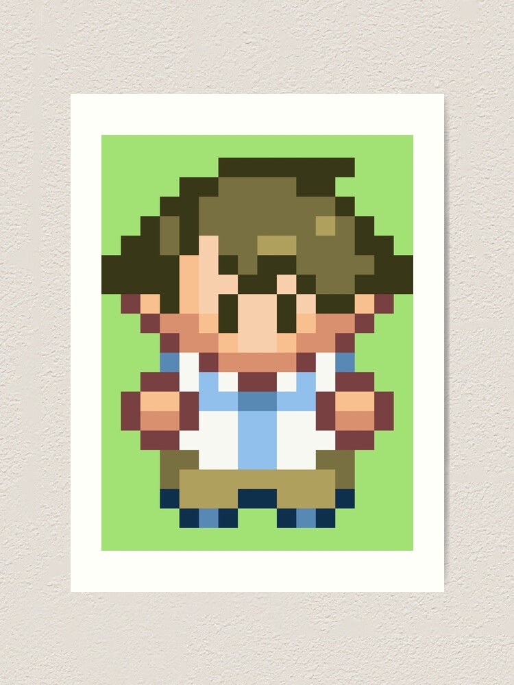 "Wally Overworld Sprite" Art Print for Sale by fourfourfour | Redbubble