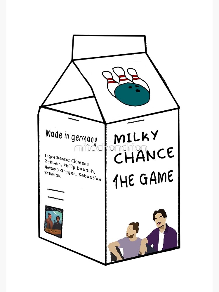 "Milky Chance - The Game" Poster for Sale by mitochondrion | Redbubble