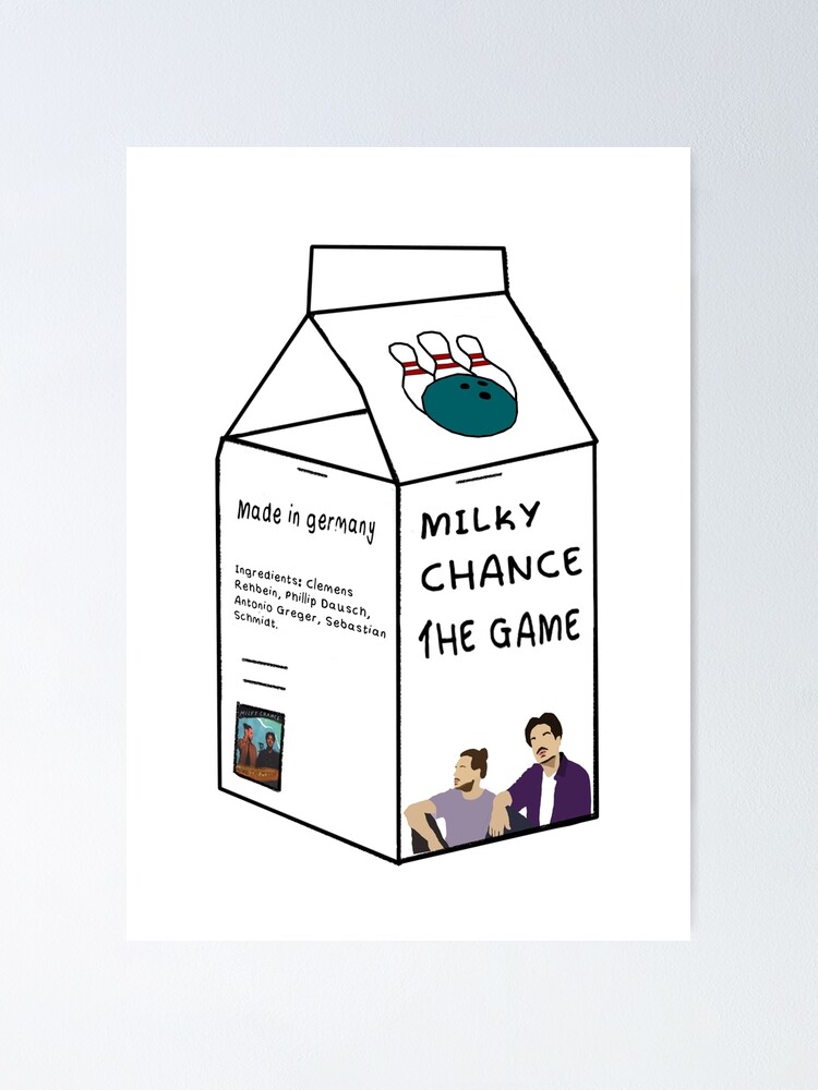 "Milky Chance - The Game" Poster for Sale by mitochondrion | Redbubble