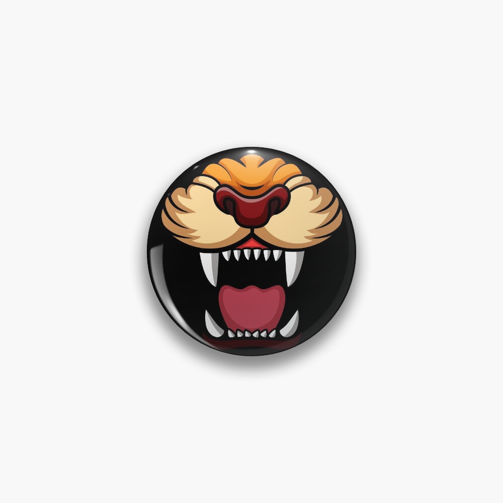 "Lion Teeth" Sticker for Sale by playloud | Redbubble