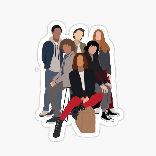 "Stranger Things Cast" Sticker by OPxDesigns | Redbubble