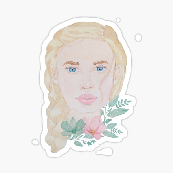 "Braid" Sticker for Sale by silviagb | Redbubble
