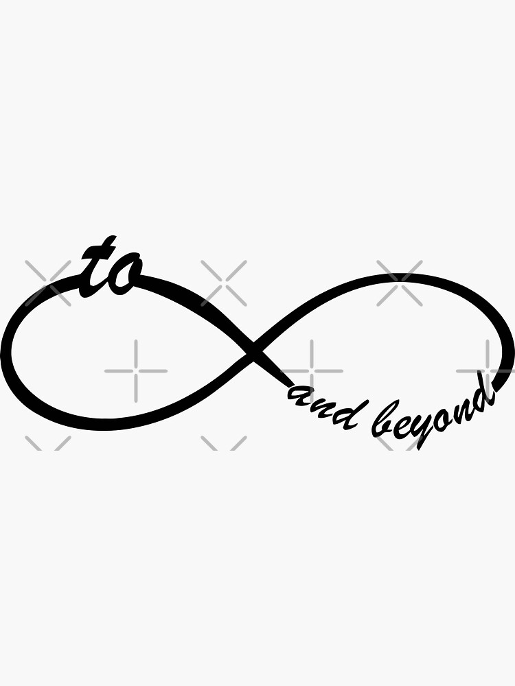 "Funny Infinity love" Sticker for Sale by NeverGiveUp | Redbubble