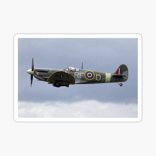 "Supermarine Spitfire Vb" Sticker for Sale by AndyHkr | Redbubble