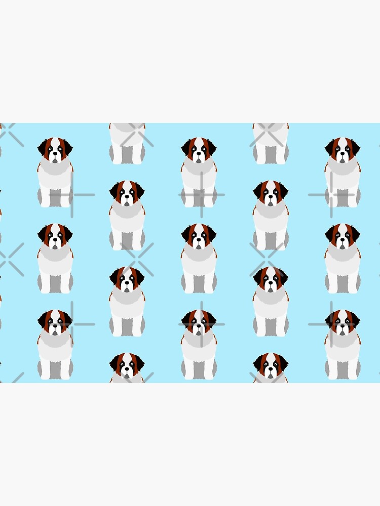 "Saint Bernard Dog Art Face Mask" Mask by Rumbledesign | Redbubble
