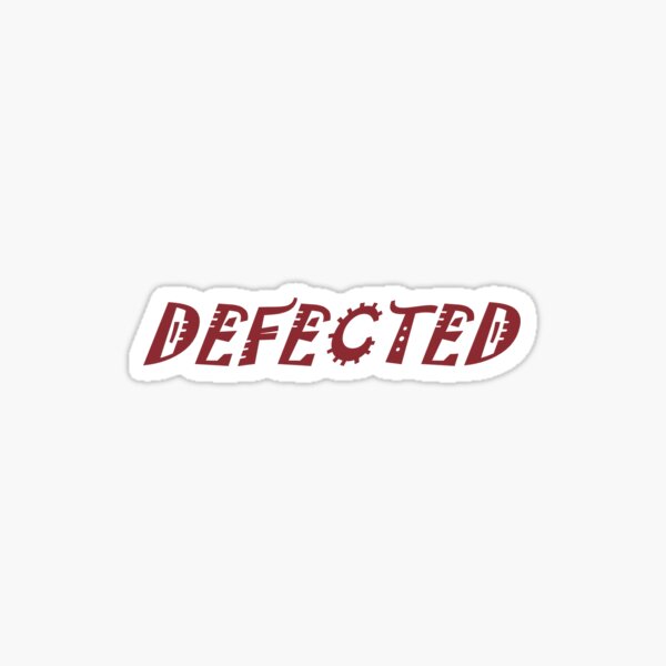 Defected Stickers | Redbubble
