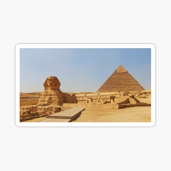 "Great Sphinx of Giza" Sticker by Kenobass | Redbubble