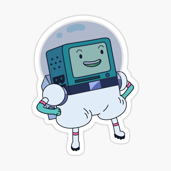 "BMO" Sticker for Sale by plushism | Redbubble
